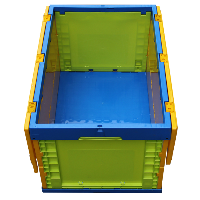 All-purpose utility foldable and stackable crates for indoors and out ...